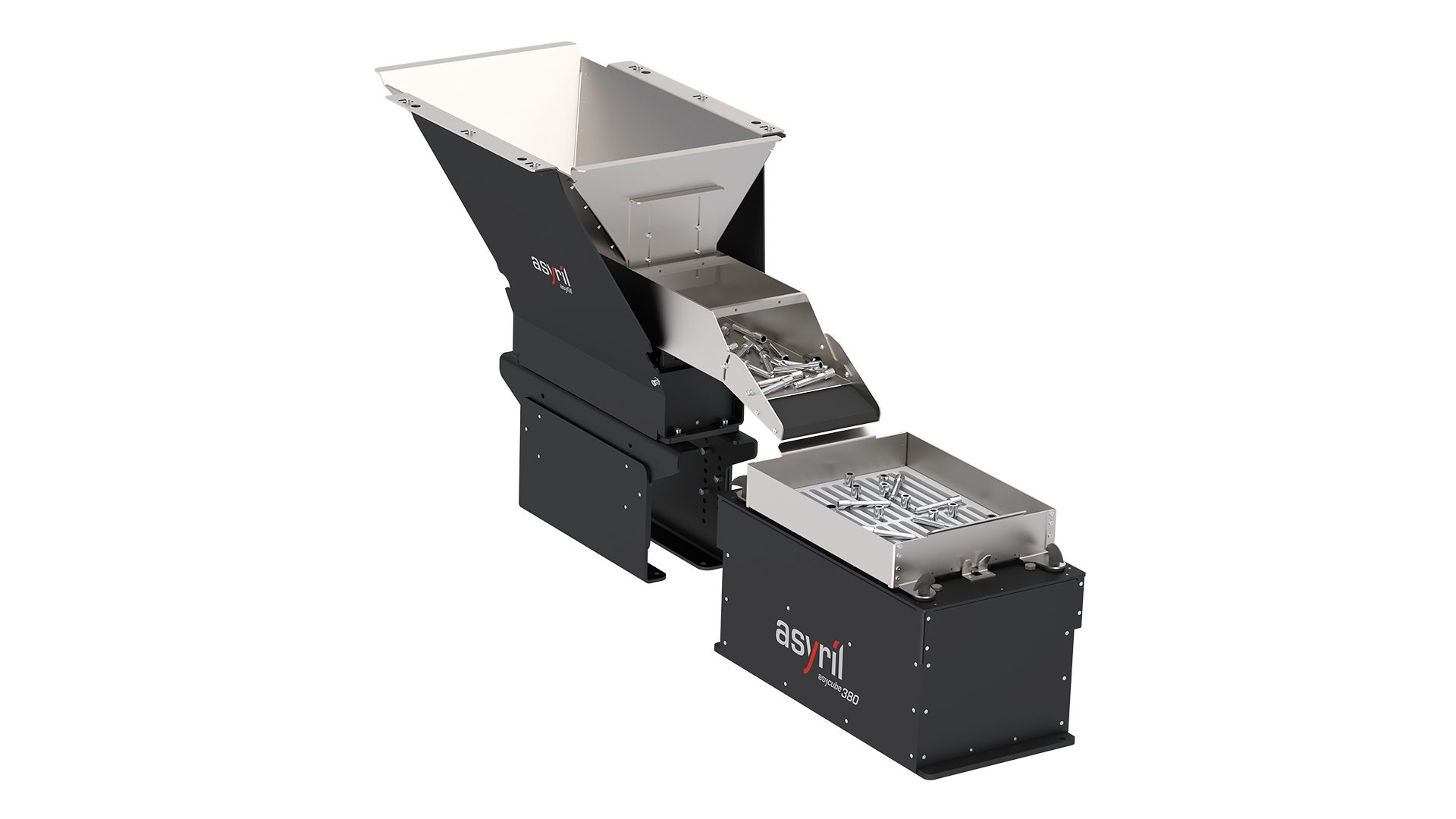 Asyfill slide: A versatile accessory for precise feeding - Asyril